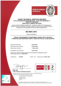 Cekap Technical Services Sdn Bhd | Accreditations & Certifications